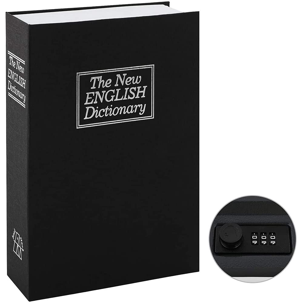 Buy Book Safe Box Secret Lock: Upgraded Dictionary Diversion Money ...
