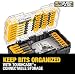 DEWALT Screwdriver Bit Set, Impact Ready, FlexTorq, 40-Piece (DWA2T40IR ...