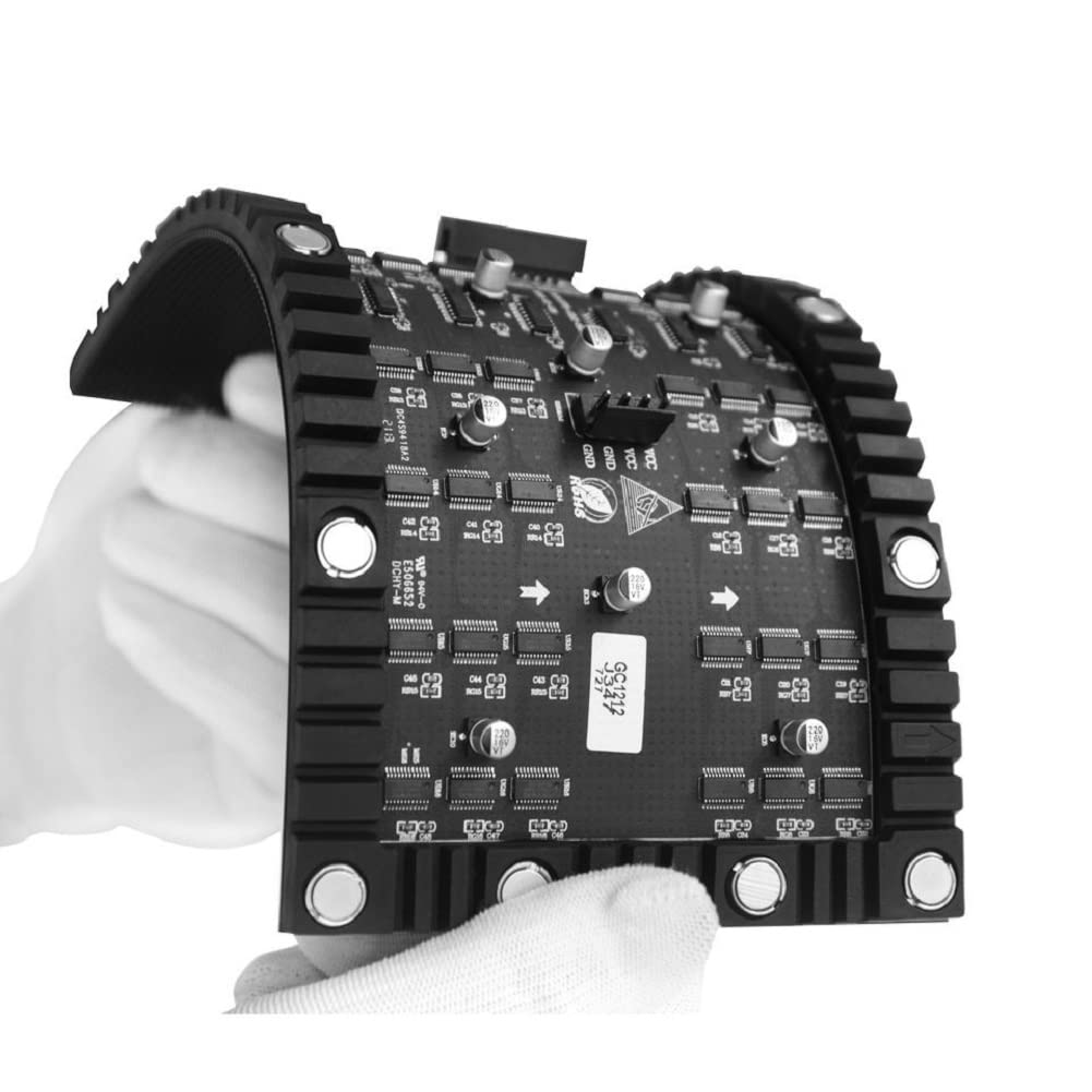 Indoor Led Module 320x160mm P5 Soft Led Module - 64x32 Matrix RGB Video ...