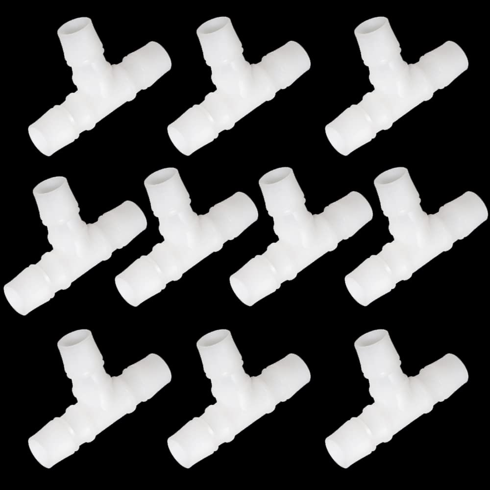 Snapklik.com : Feelers 1" Plastic Hose Barb T Shaped Tee Type Fitting ...