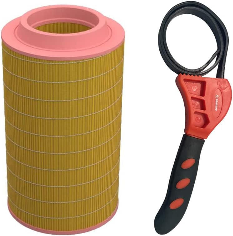 Amazon.com: Caterpillar 256-7902 Engine Air Filter w/IHD Strap Wrench ...