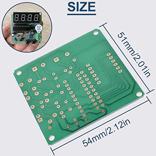 Snapklik.com : 4 Bits Digital Electronic Clock DIY Kits MCU Digital ...