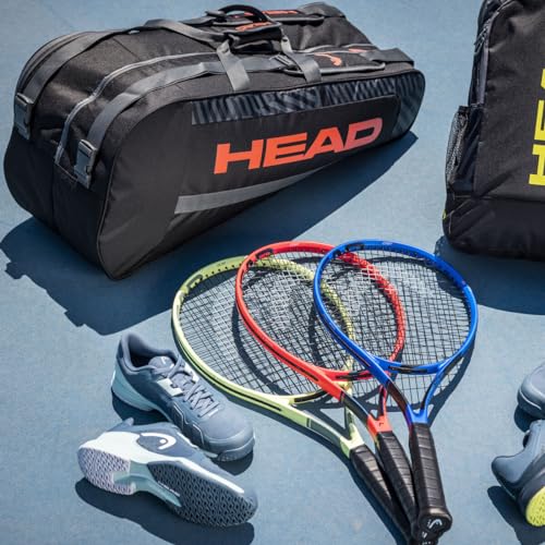 HEAD Base Racquet Bag Tennis Bag, Black/Orange, S – BigaMart