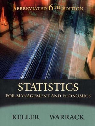 Buy Statistics for Management and Economics with Infotrac Book Online ...