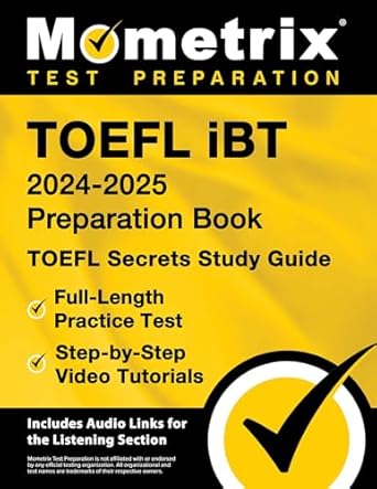 TOEFL iBT 2024-2025 Preparation Book - TOEFL Secrets Study Guide, Full ...