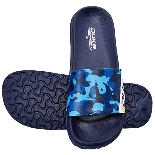 Buy Duke Sliders for Men Blue at Amazon.in