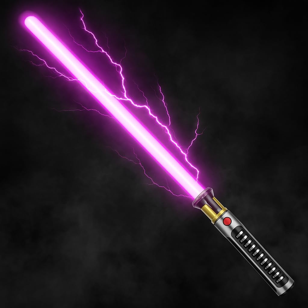 Amazon.com: Liberty Imports LED Light Up Saber - Pink Retractable Toy ...