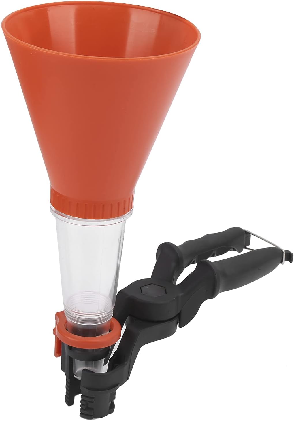 Oil Funnel Set, 3PCS Universal Engine Funnel for Cars and Trucks With Adjustable Fixed Holder ...