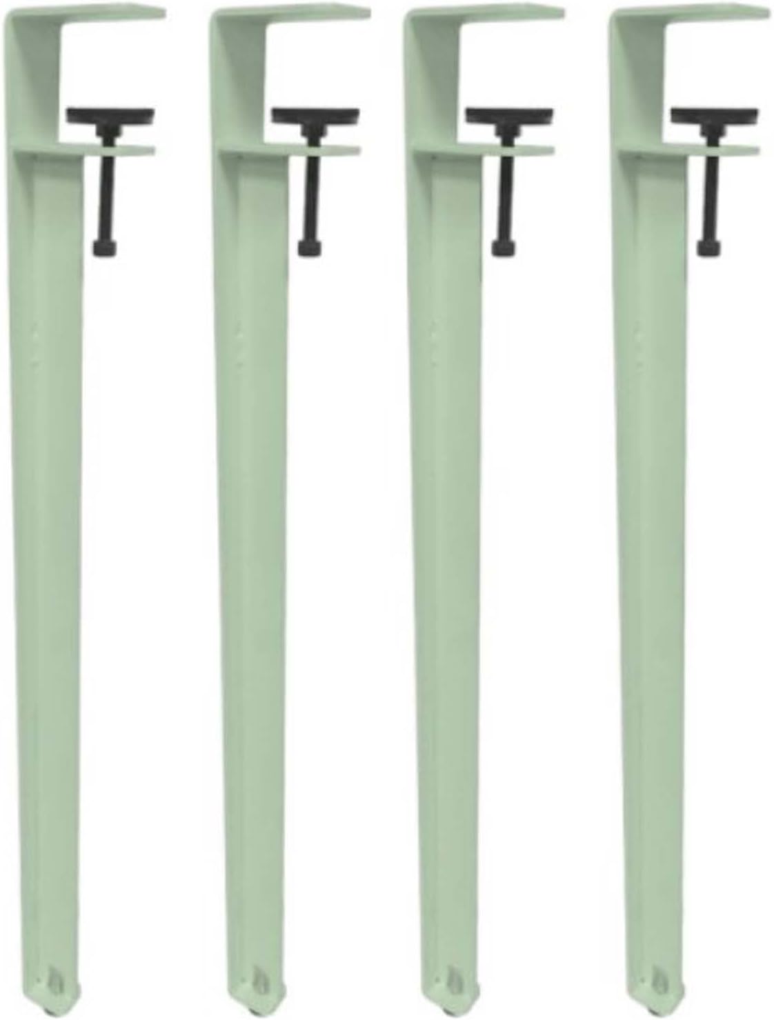 GArcan 4 Pack Clamp Furniture Legs, Heavy Duty Table and Chair Legs, F ...