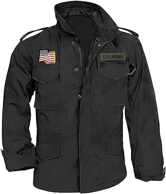 Amazon.com: Litswear John Rambo Jacket WW2 M65 Cotton Military Coat ...