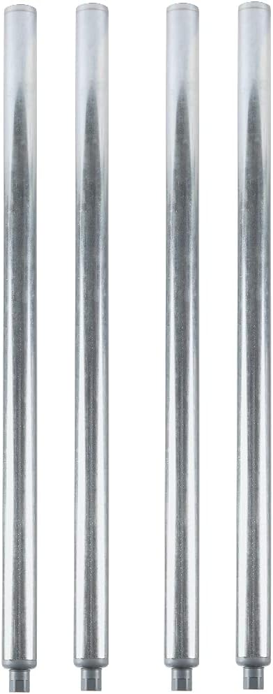 Amazon.com: AmGood Galvanized Steel Legs for Work Tables (24" Legs (4 ...