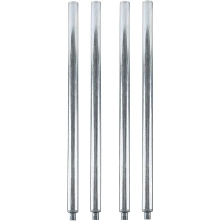 Amazon.com: 35" Galvanized Steel Legs for Work Tables with Adjustable ...