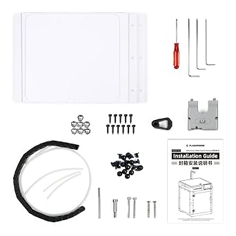 FLASHFORGE Adventurer 5M 3D Printer Enclosure Kit, Noise Reduction and ...