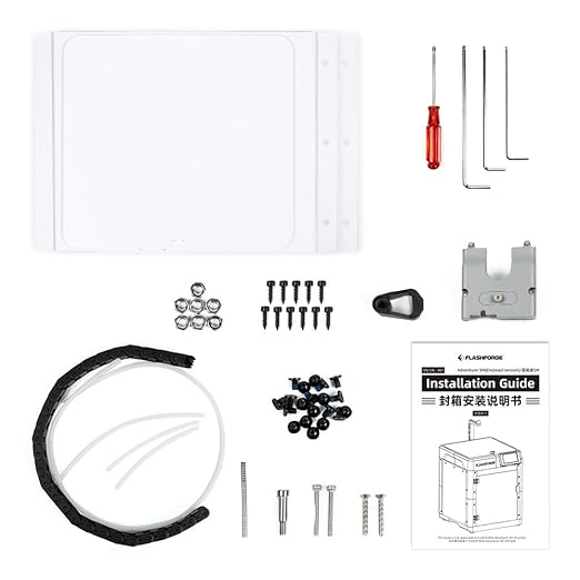 FLASHFORGE 3D Printer Adventurer 5M Enclosure Kit, Noise Reduction and ...