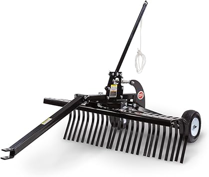 Amazon.com : DR ATV Landscape Rake - Pull Behind Rake for Finish ...