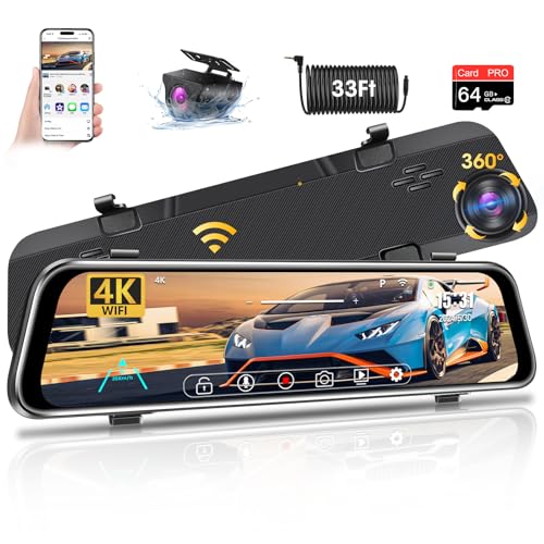 Best Rearview Mirror Camera vs Rear View Dash Mounted