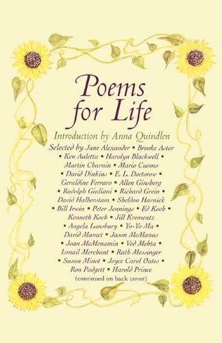 Poems for Life: Famous People Select Their Favorite Poem and Say Why It ...
