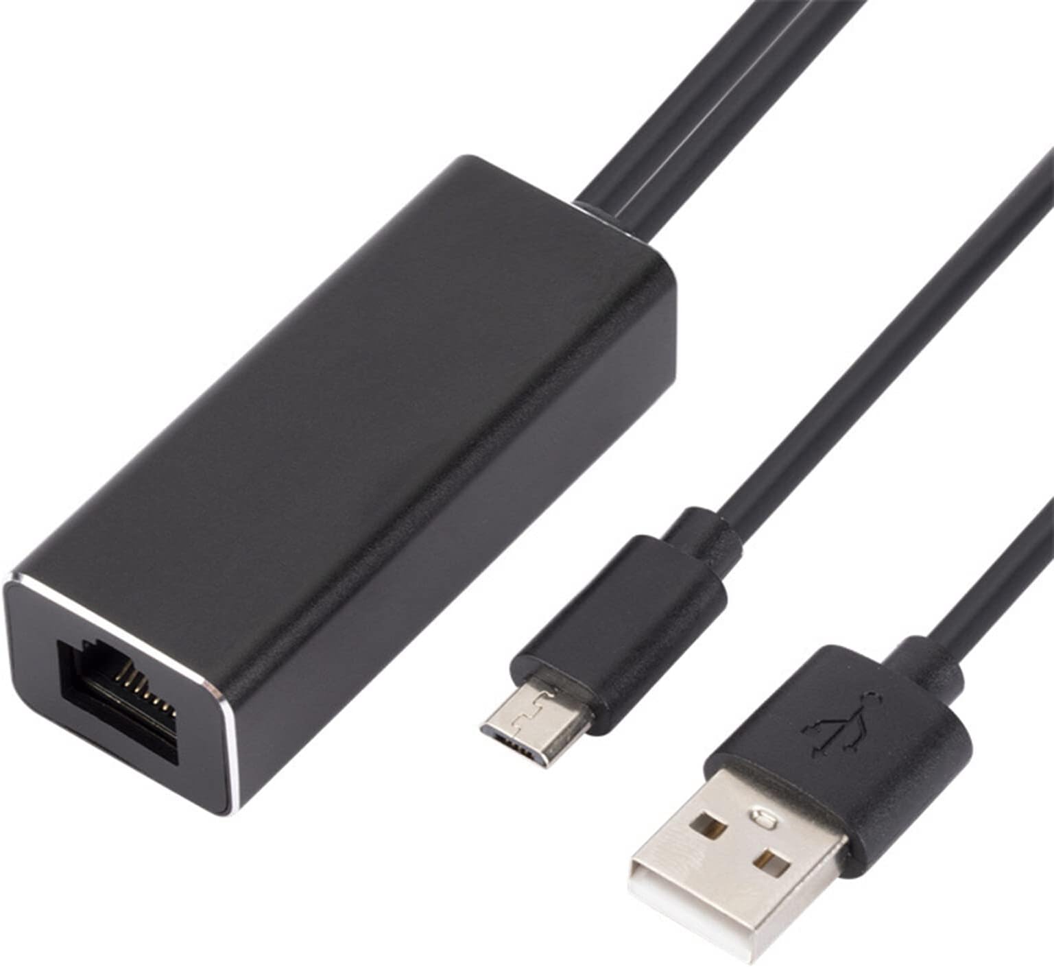 Nicoone Adattatore Micro USB Ethernet per Fire TV Stick Chromecast, USB ...