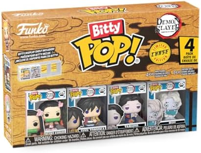 Funko Bitty POP! Demon Slayer - Nezuko - 4 Pack - 0.9 Inch (2.2 cm ...