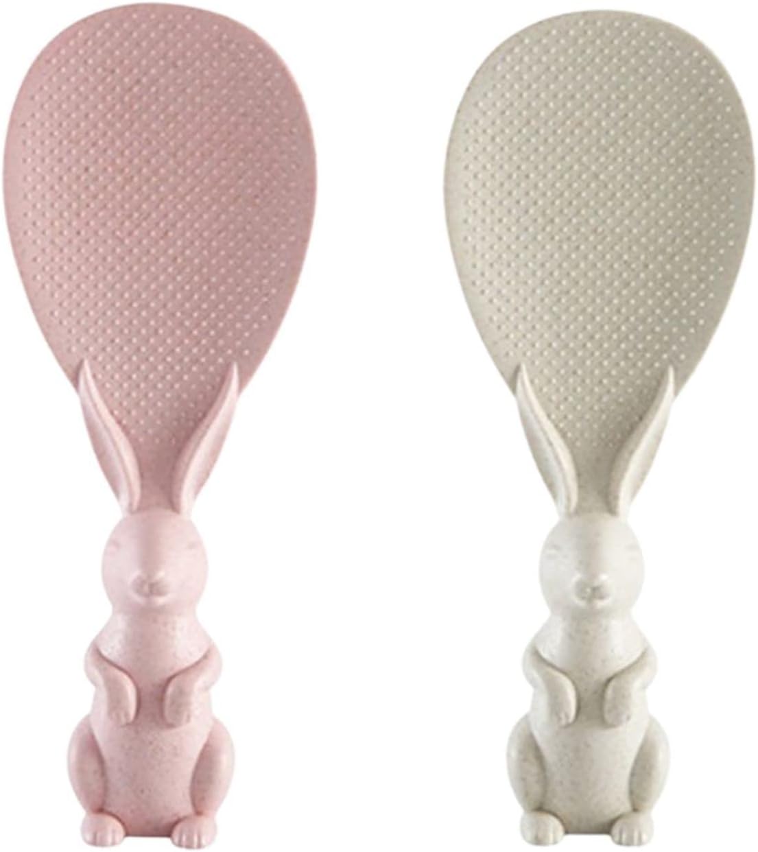 Amazon.com | 2pcs Rabbit Shaped Rice Spoon, Kitchen Shovel, Standing ...
