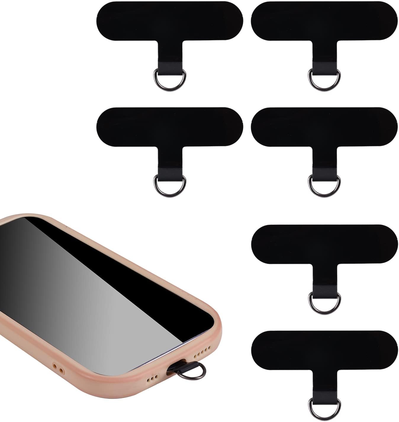 SAVITA 6pcs Cell Phone Tether Tabs, Crossbody Phone Strap Tether Tabs ...