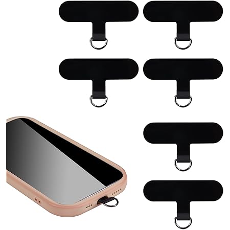 SAVITA 6pcs Cell Phone Tether Tabs, Crossbody Phone Strap Tether Tabs ...