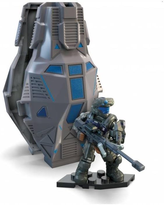 Amazon.com: MEGA Halo ODST 'Romeo' AGU Micro Action Figure HMV57 : Toys ...