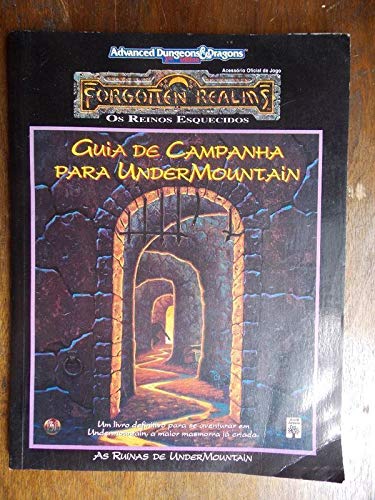 livro forgotten realms guia de campanha para undermountain: Ed ...