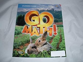 Planning Guide Grade K (Go Math!): Houghton Mifflin Harcourt: 9780544293304: Amazon.com: Books