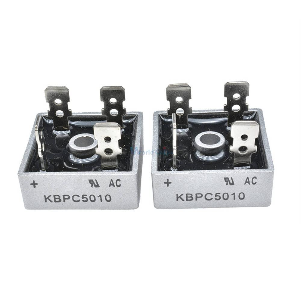 10PCS KBPC5010 diode Bridge Rectifier diode 50A 1000V KBPC 5010 Power ...