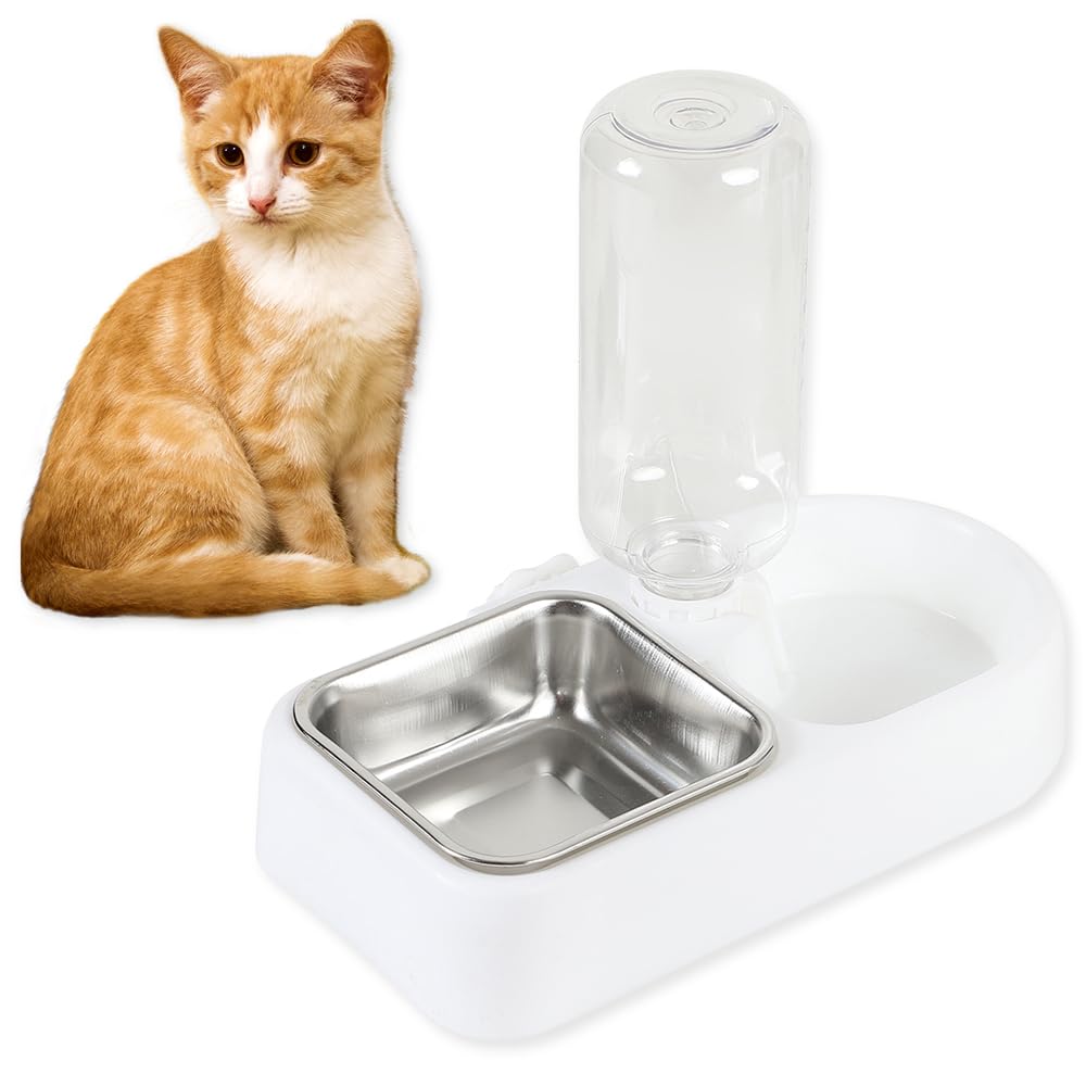 Amazon | TKY ペット用給水器 給水器 給餌器 水飲み器 留守番 外出 ペット 猫 犬 給水 水やり 餌やり ケージ 取り付け | TKY | 自動給餌器 通販
