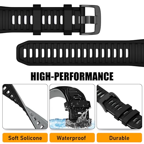 Snapklik.com : OVERSTEP For Garmin Instinct 2X Band, Soft Silicone ...