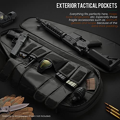 Snapklik.com : 32inch 36inch Short Barrel Rifle Case Soft Tactical ...