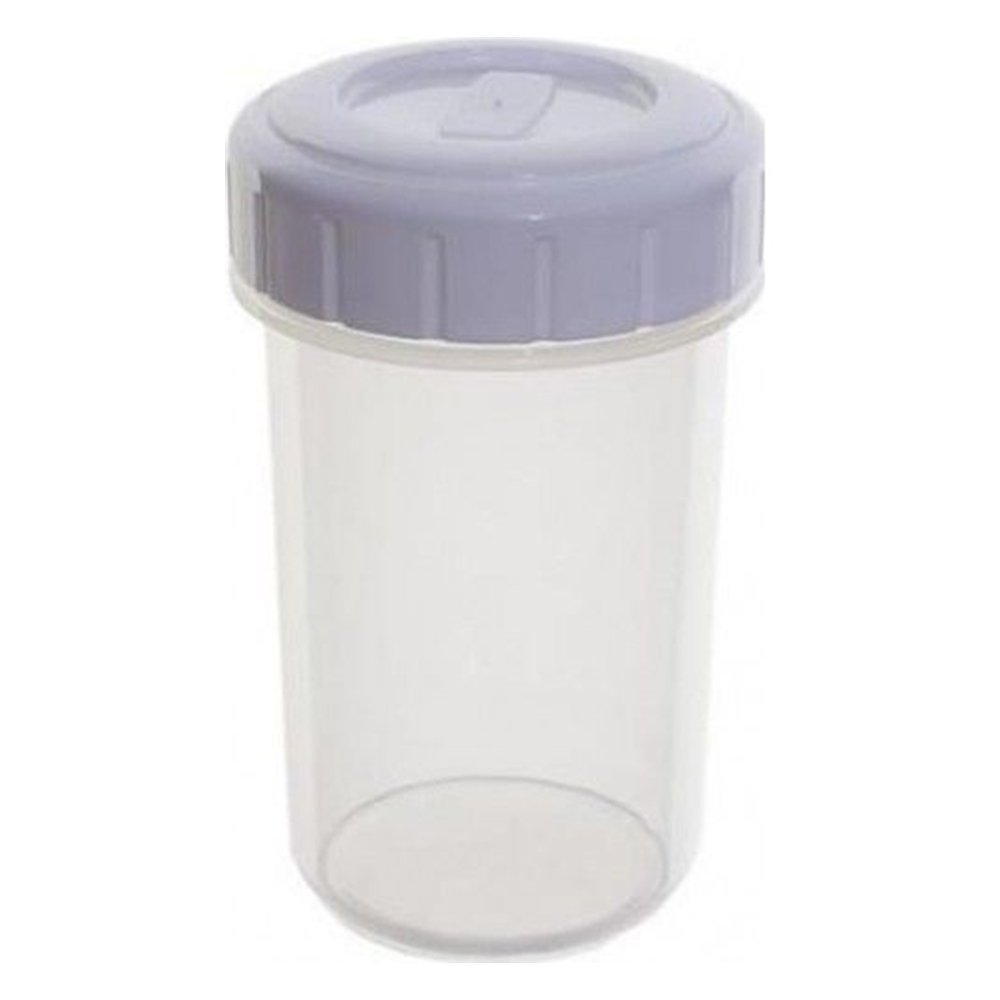 Whitefurze 0.4l Plastic Storage Beaker Shaker With Screw Lid : Amazon ...