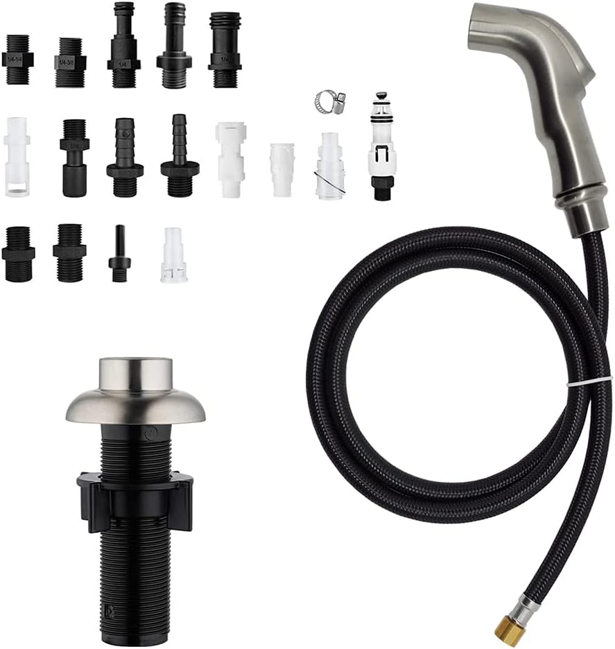 Delta Faucet RP74402 Classic, Spray and Hose Assembly, Chrome - Utility ...