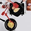 Amazon.com: Kitchen Silicone Utensils Set,5 Pcs Silicone Spatula,Non ...
