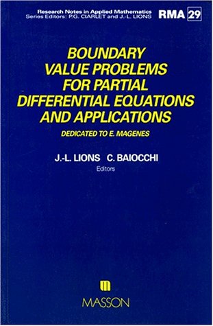 Amazon.com: Boundary value problems for partial differential equations ...