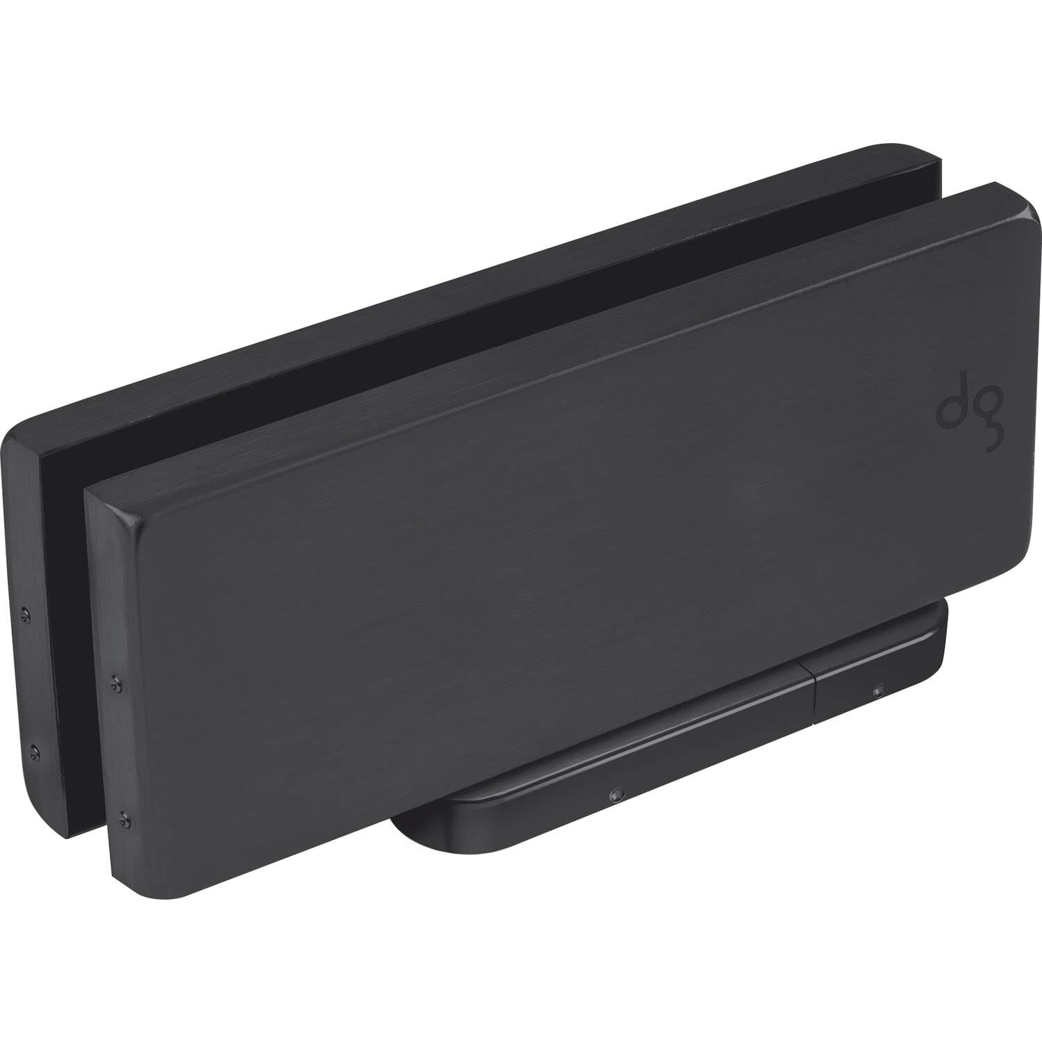 Dorma Glas Universal Motion NG33 Fitting Set with Lock Aluminium Black ...