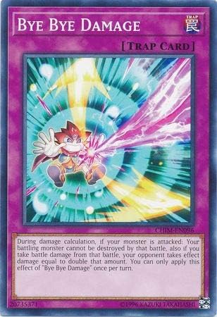 Amazon.com: Yu-Gi-Oh! - Bye Bye Damage - CHIM-EN096 - Common ...