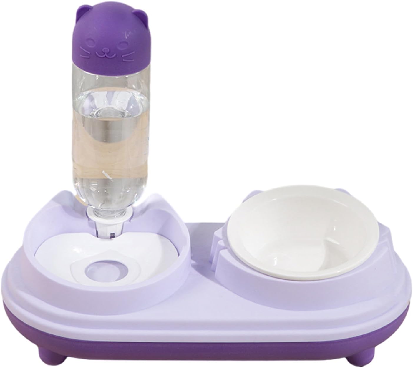 Amazon.com : Elevated Cat Bowl Automatic Water Bowl Food Bowl Anti ...