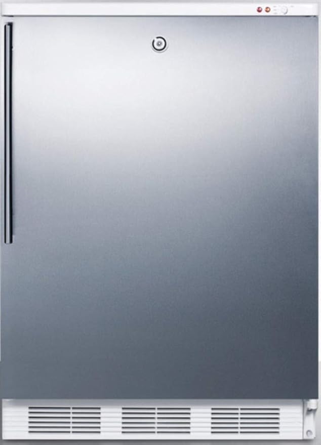 Amazon.com: Summit VT65MLSSHV Upright Freezer, Stainless Steel : Appliances