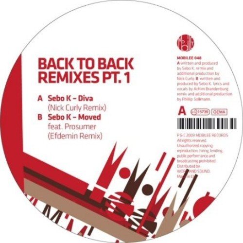 SEBO K - Back to Back Remixes, Pt. 1 [Vinyl] - Amazon.com Music