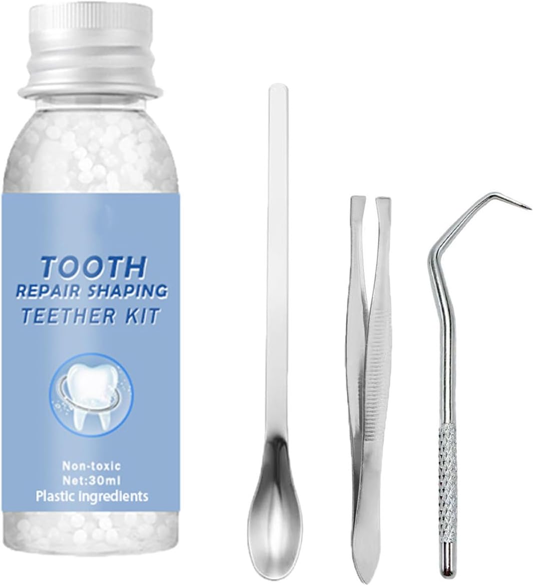 Amazon.com: Tooth Repair Kit,Modelable Plastic Teeth Replacement Kit ...