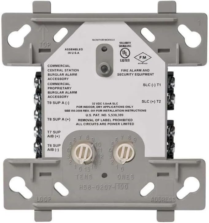 NOTIFIER FMM-101 Monitor MODULEORIGINAL Package - Amazon.com