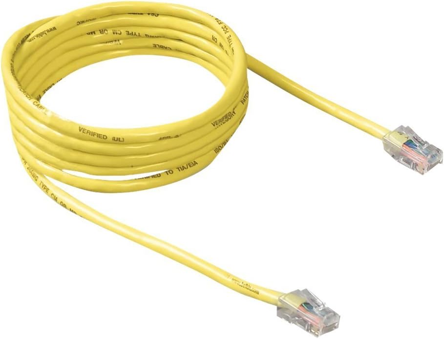 Amazon.com: 3FT CAT5E Yellow Patch Cable RJ45 M/m : Electronics