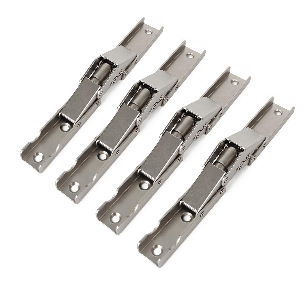 4pc 90 Degree Folding Door Shelf Hinge Hidden Bracket Table ...