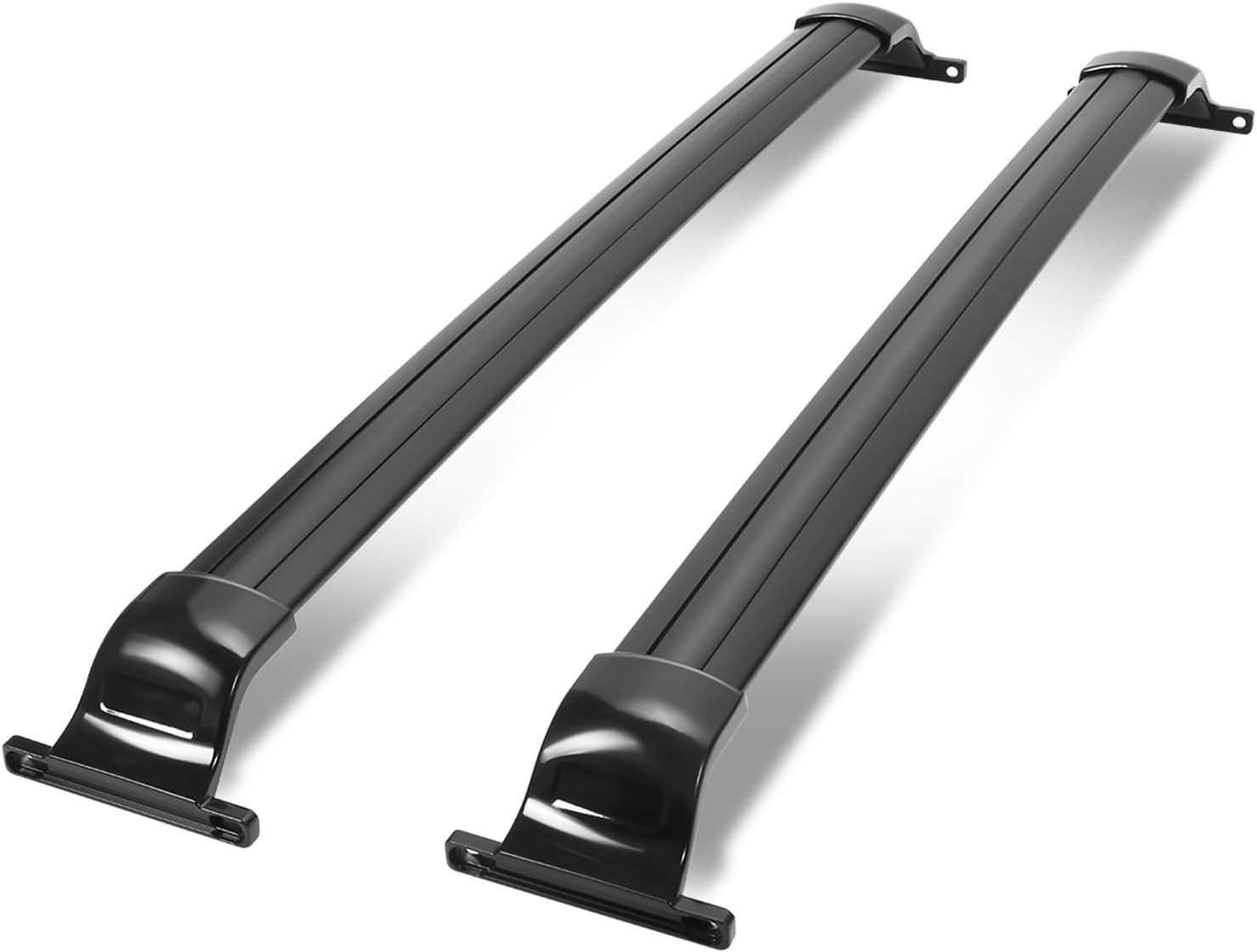 DNA MOTORING Front, Rear Pair of Roof Rack Cross Bars Compatible with ...