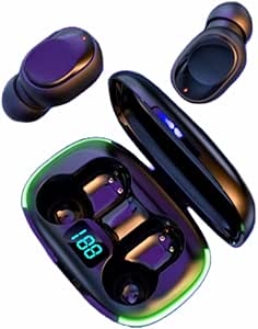 Amazon.com: Bluetooth Earbuds Waterproof Earphone Mini Wireless TWS ...