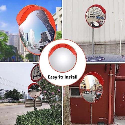 Snapklik.com : 23 Wide Angle Convex Traffic Mirror Garage Warehouse ...