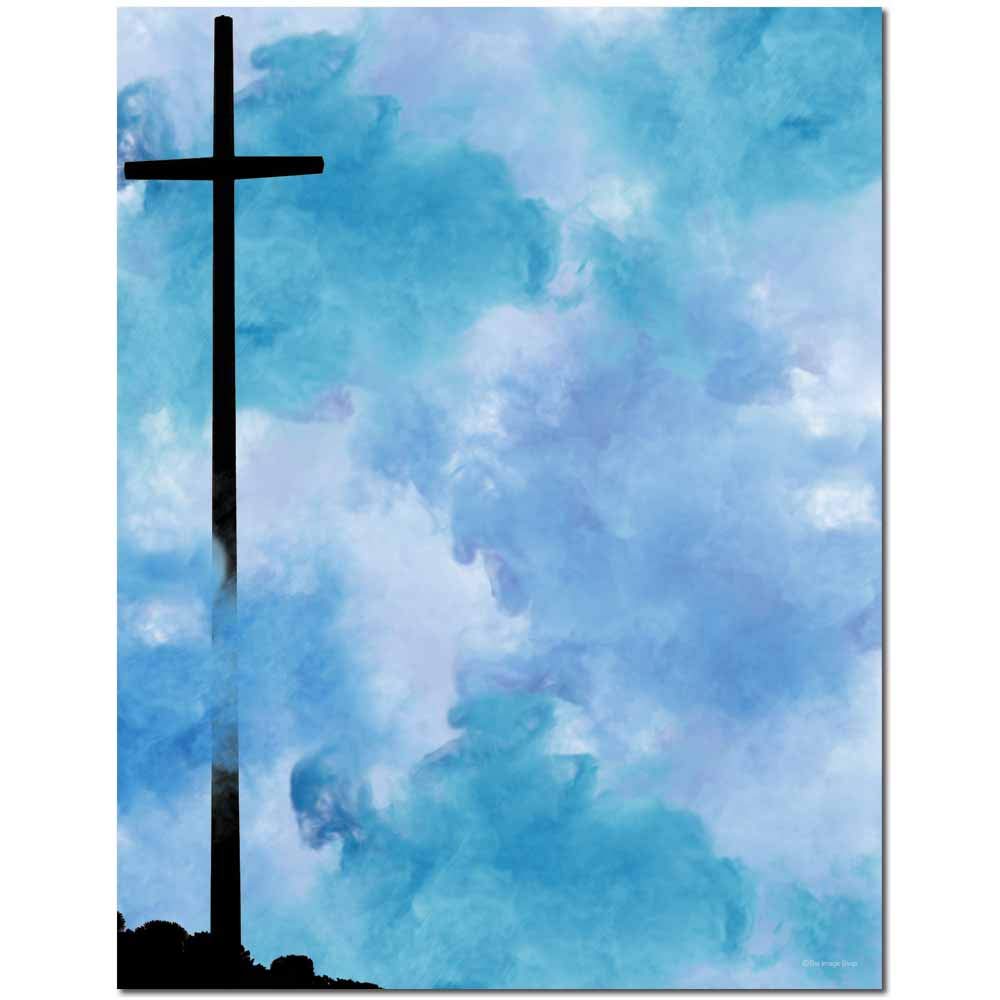 Tall Cross Letterhead Letterhead Laser & Inkjet Printer Paper (25 Pack ...